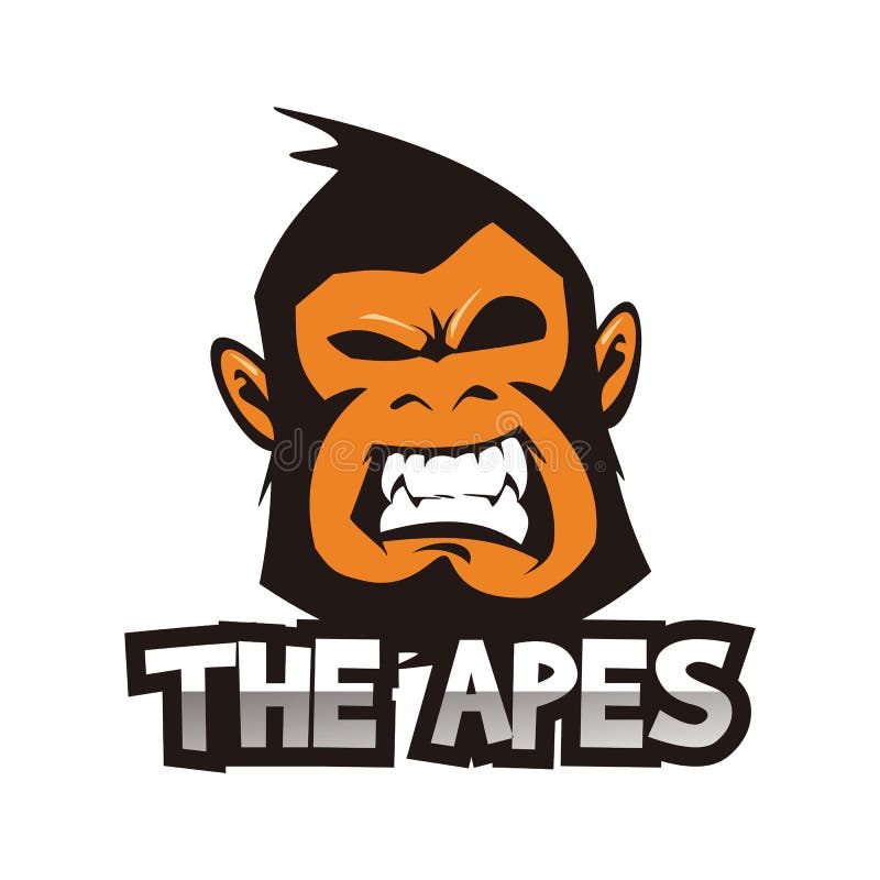 Apes Logo Stock Illustrations – 202 Apes Logo Stock Illustrations ...