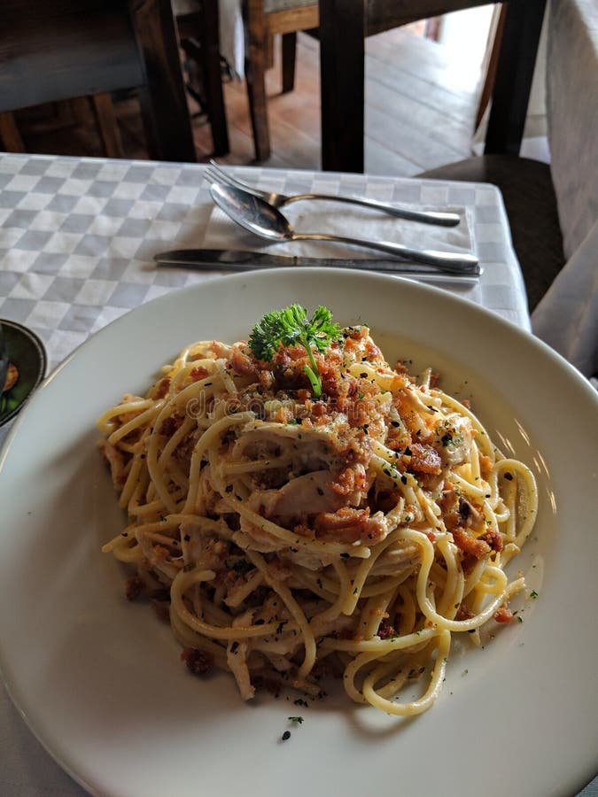 Spaghetti delicious stock image. Image of apeticing - 101253345