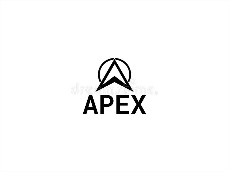 Apex logo design vector stock illustration. Illustration of together ...