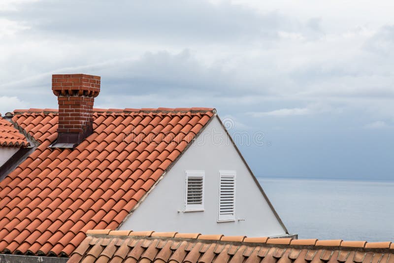 Apex stock image. Image of tile, ridge, building, tiles - 45058711