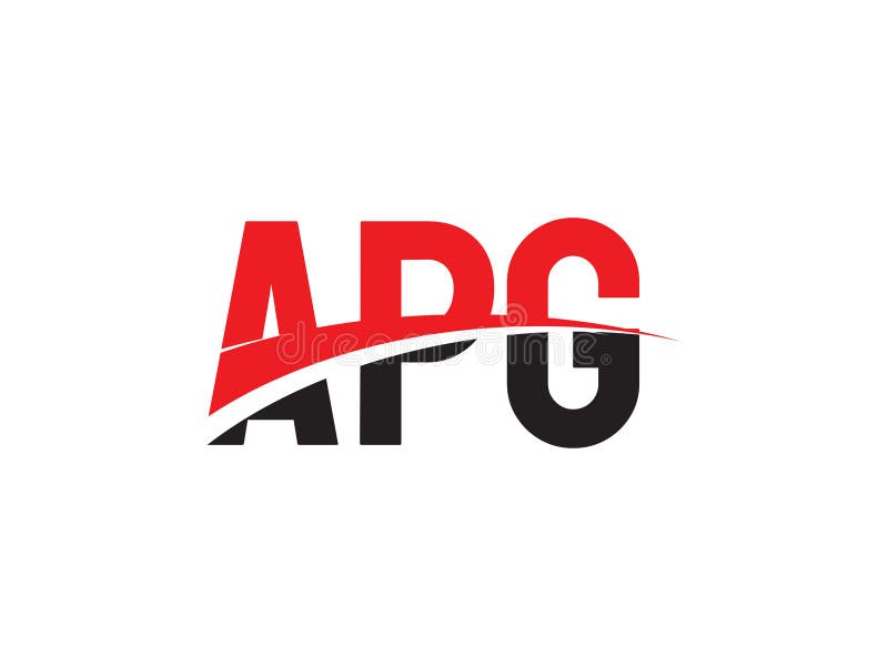 APG Letter Initial Logo Design Vector Illustration Stock Vector ...