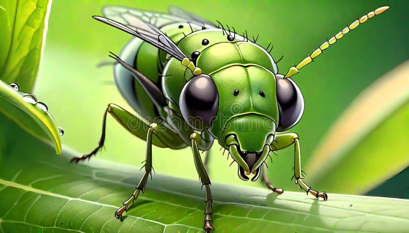 Aphid Bug Soft Bodied Insect Aphidoidea Stock Image - Image of natural ...