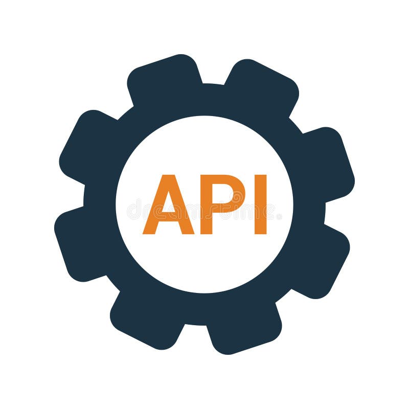 Api, Application, Interface Icon. Simple Editable Vector Graphics Stock ...