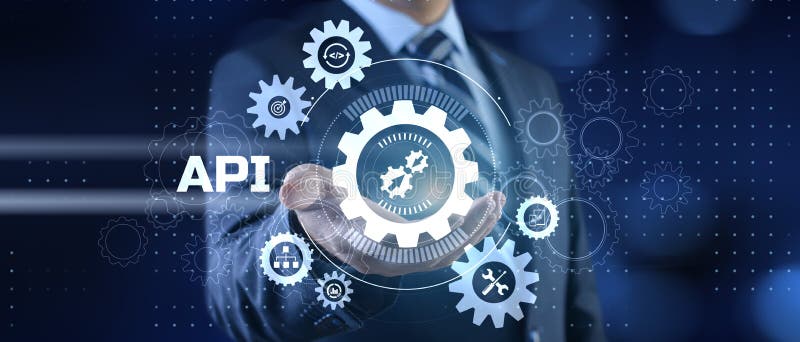 Api Application Programming Interface Function And Procedure Development Technology Concept On