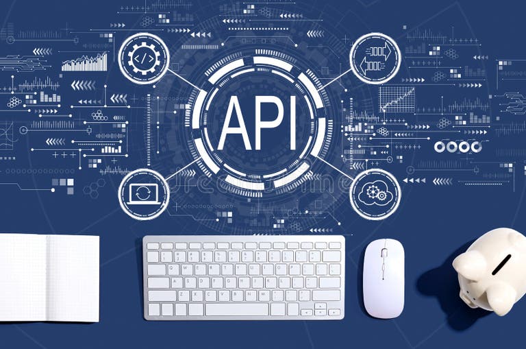 API - Application Programming Interface Concept with a Computer Keyboard Stock Image - Image of ...
