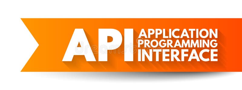 Api Application Programming Interface Connection Between Computers Or Between Computer
