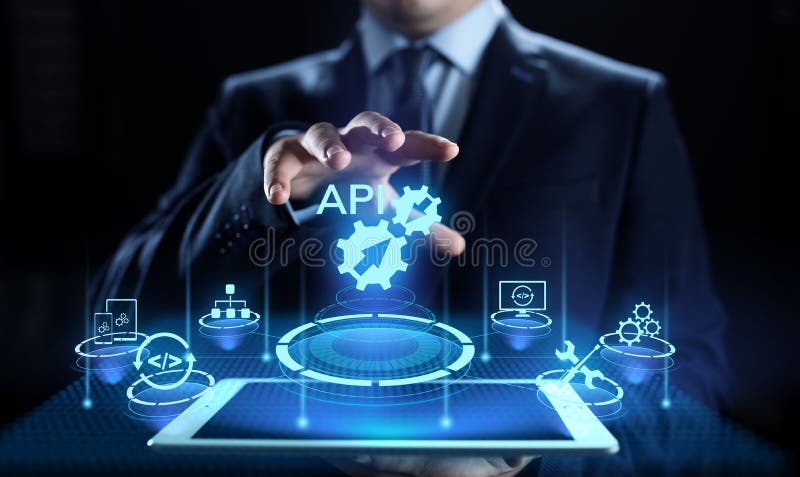 Api Application Programming Interface Software Web Development Concept Stock Image Image Of