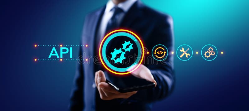 Api Application Programming Interface Function And Procedure Development Technology Concept On