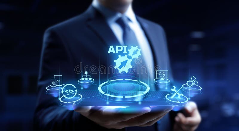 Api Application Programming Interface Function And Procedure Development Technology Concept On
