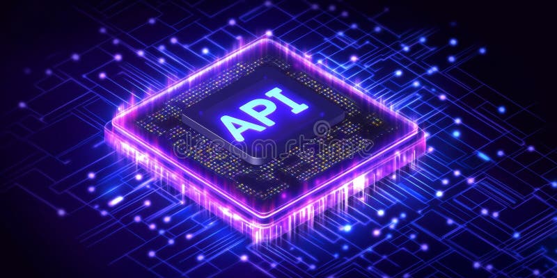 API. Application Programming Interface Stock Illustration ...