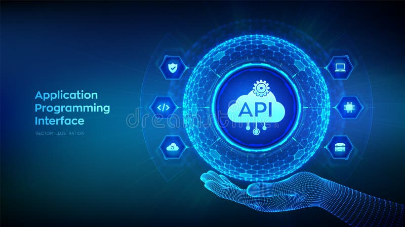 API. Application Programming Interface, Software Development Tool, Information Technology and ...