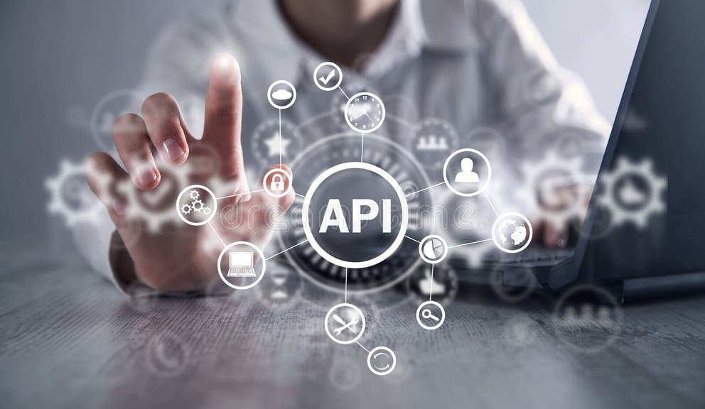 Api Application Programming Interface Software Development Stock