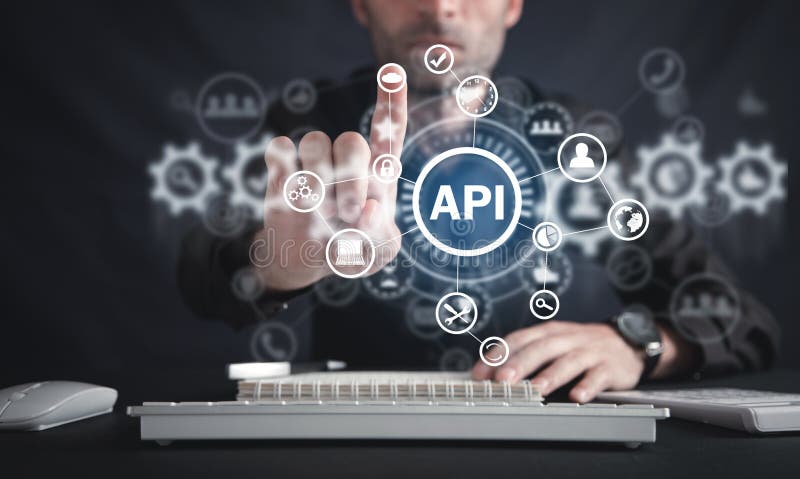 Api Application Programming Interface Software Development Stock Image Image Of Programming