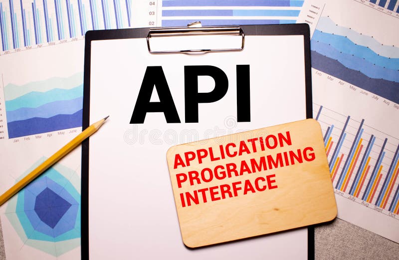 API - Application Programming Interface. Software Development Tool Stock Image - Image of ...