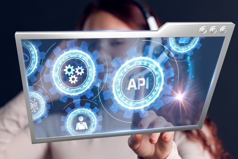 API - Application Programming Interface. Software Development Tool Stock Photo - Image of ...