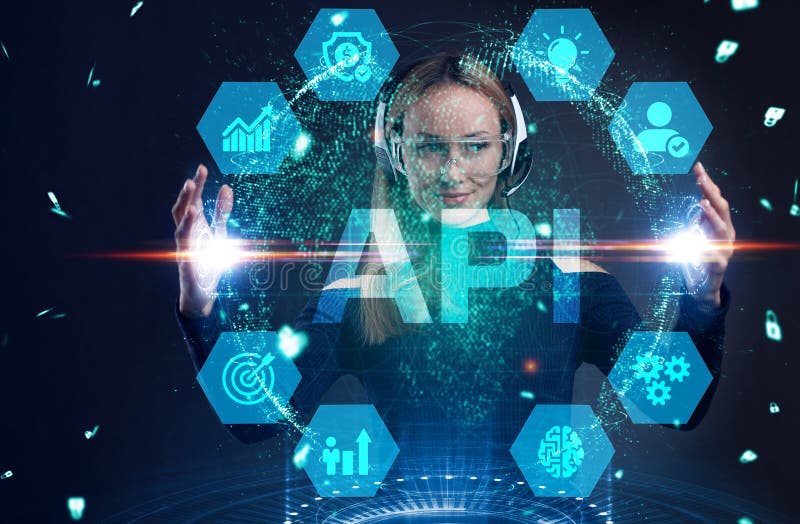 Api Application Programming Interface Software Development Tool Stock Image Image Of Online