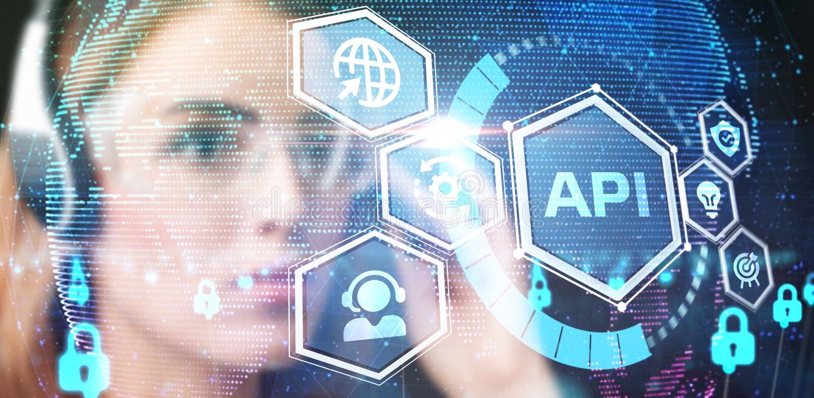 API - Application Programming Interface. Software Development Tool ...