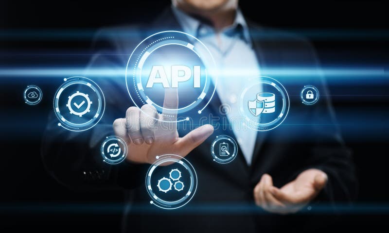 Api Application Programming Interface Software Web Development Concept Stock Image Image Of