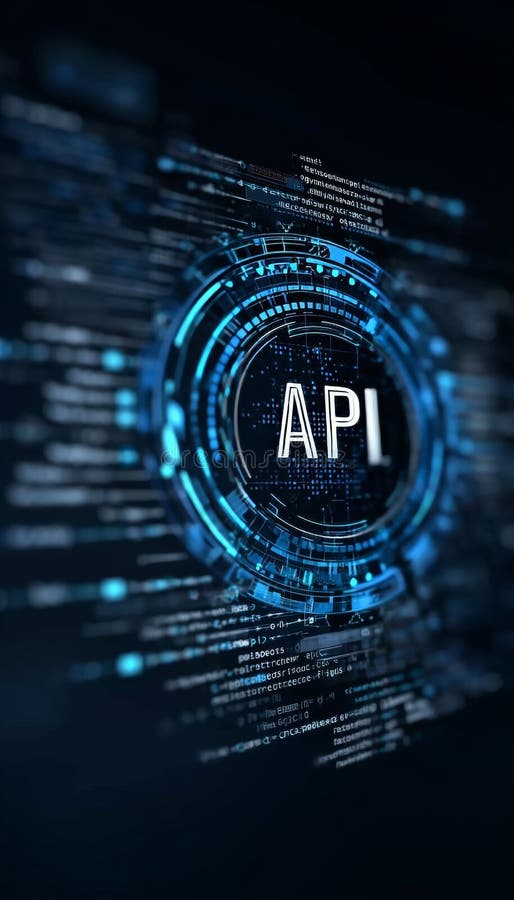 API, Application Programming Interface, Technology Background with ...