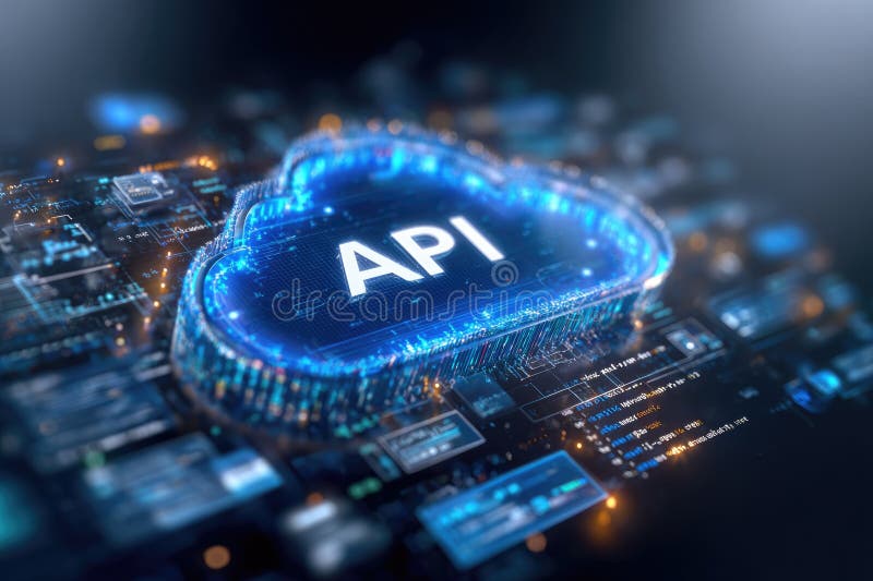 Api Concept Structure: Data Exchange, Software Bridge, System ...