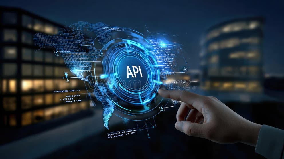 Api Concept Structure: Data Exchange, Software Bridge, System Integration, Command Protocol ...