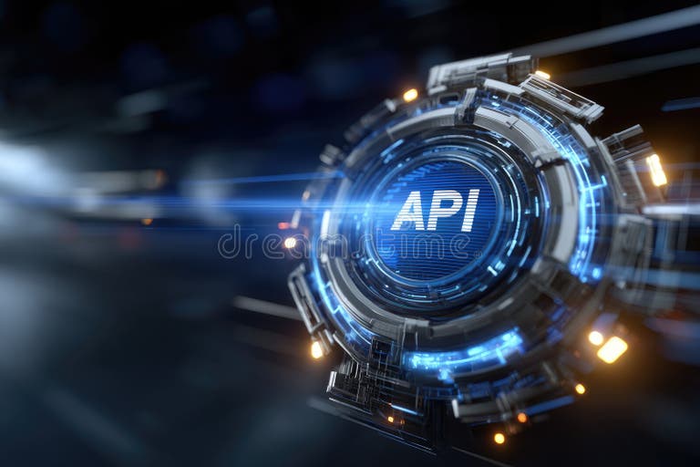 Api Concept Structure: Data Exchange, Software Bridge, System ...