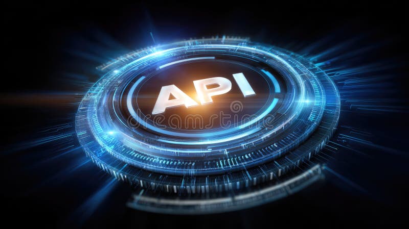Api Concept Structure: Data Exchange, Software Bridge, System ...