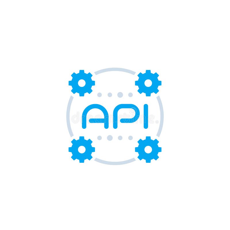 API, Application Programming Interface Vector Icon Stock Vector ... API, Application Programming Interface Vector Icon Stock Vector ...