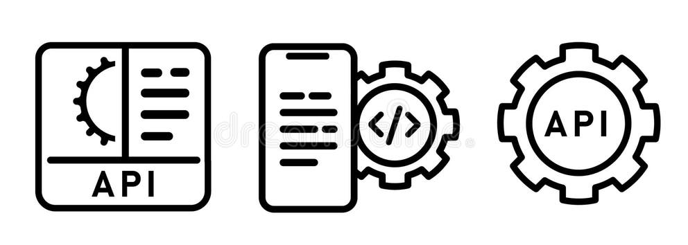 API Icon Application Programming Interface Vector Stock Illustration ... API Icon Application Programming Interface Vector Stock Illustration ...