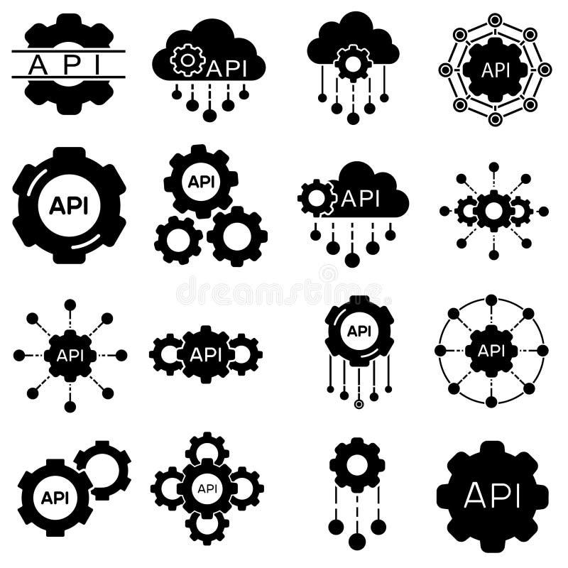 Integration Vector Icon. Automation Concept Illustration Sign. Software ... Integration Vector Icon. Automation Concept Illustration Sign. Software ...