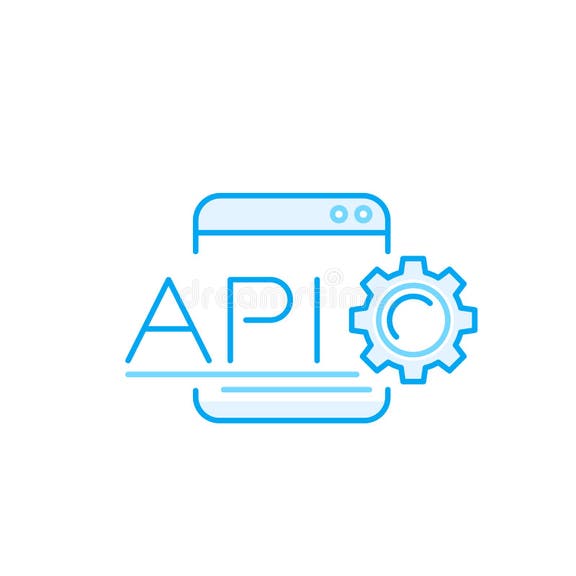 Api, Icona Di Vettore Dell'Application Programming Interface ...