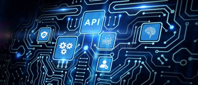 API - Interfaz De Programación De Aplicaciones. Herramienta De Desarrollo De Software. Concepto ...