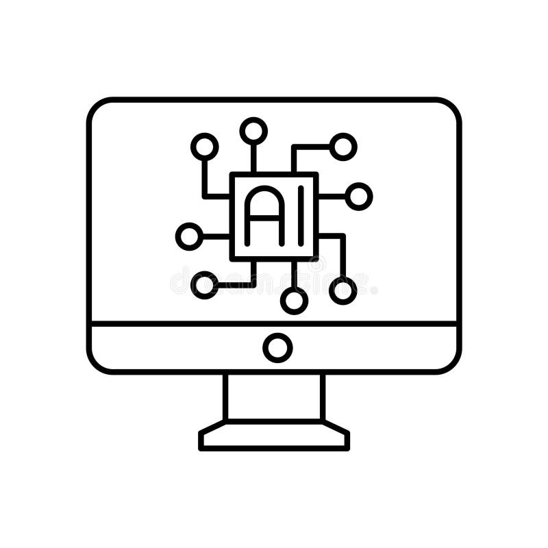 Api Outline Vector Icon that Can Easily Edit or Modify. Stock Vector ...