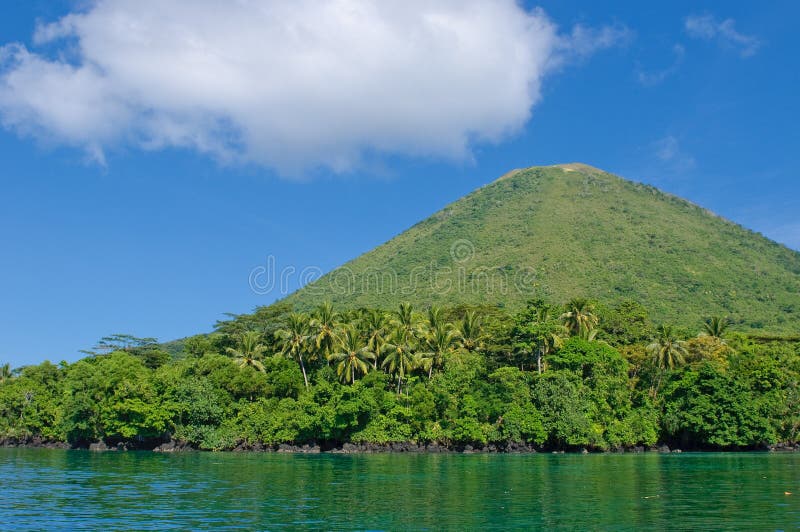 Api Van Gunung Vulkaan, Banda Eilanden, Indonesië Stock Foto - Image of ...