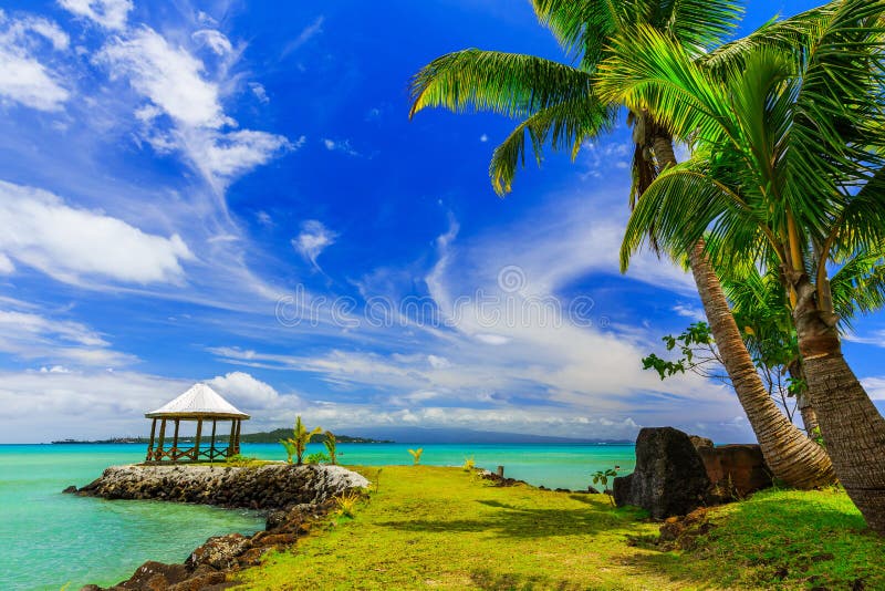 Apia, Samoa fotografia stock. Immagine di sole, sunlight - 63267390