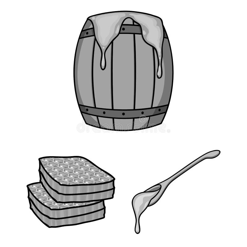 Apiary and Beekeeping Monochrome Icons in Set Collection for Design ... Apiary and Beekeeping Monochrome Icons in Set Collection for Design ...