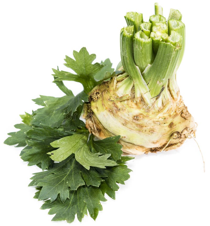 Apio nabo aislado imagen de archivo. Imagen de primer - 44296079