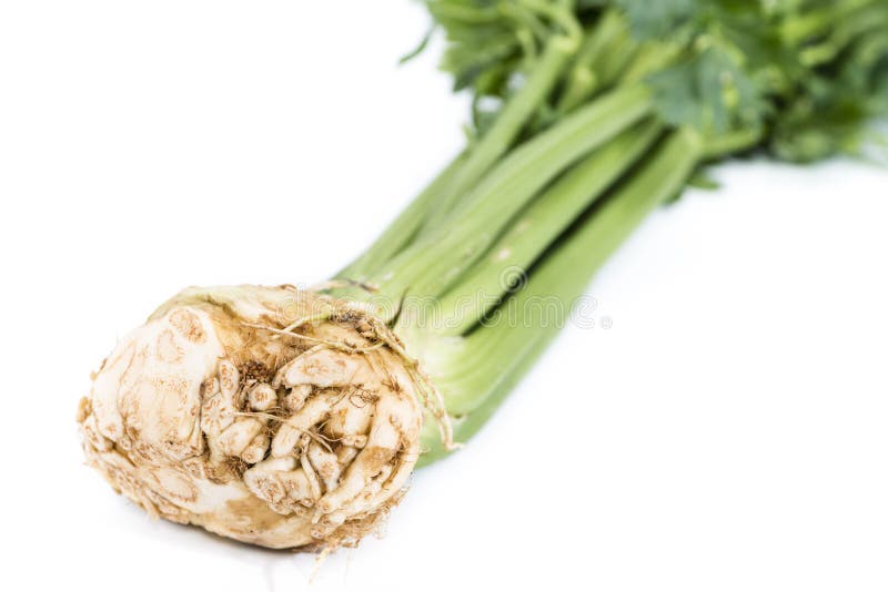 Apio nabo aislado imagen de archivo. Imagen de primer - 44296079