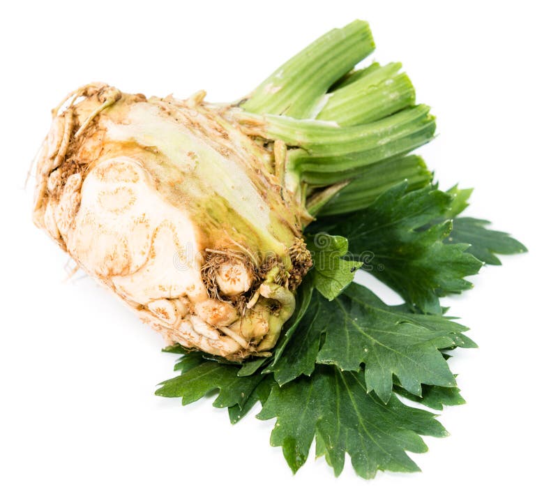 Apio nabo aislado imagen de archivo. Imagen de primer - 44296079