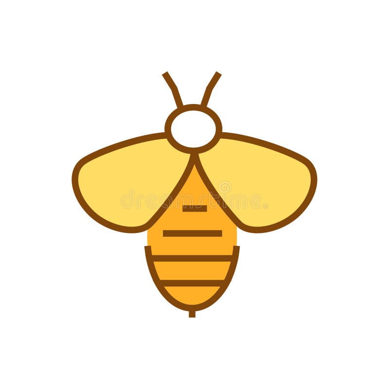 Apitherapy Icon. Bee Sting Vector Illustration Stock Illustration ...