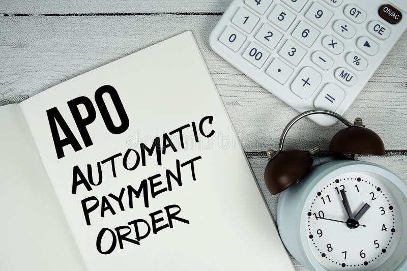 Apo Automatic Payment Order Stock Photos - Free & Royalty-Free Stock ...