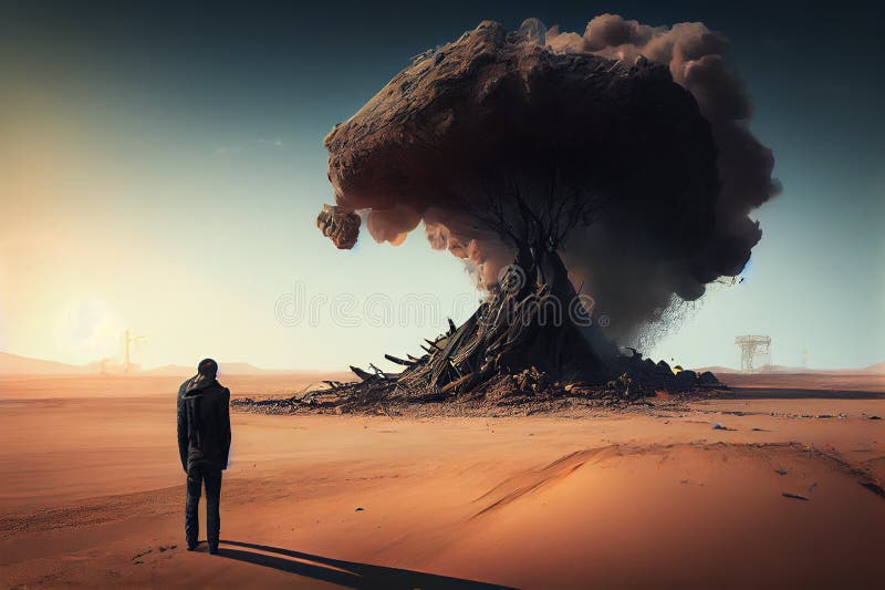 Apocalypse, the End of the World Stock Illustration - Illustration of ...