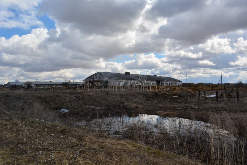 Apocalypse on the farm stock image. Image of countryside - 53344463