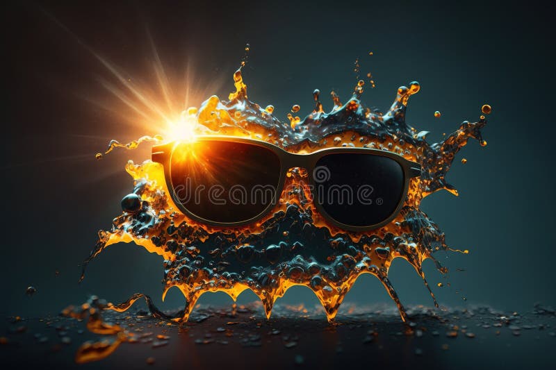 Apocalypse, Fire and Melting of Planet Earth. Global Warming of the ...