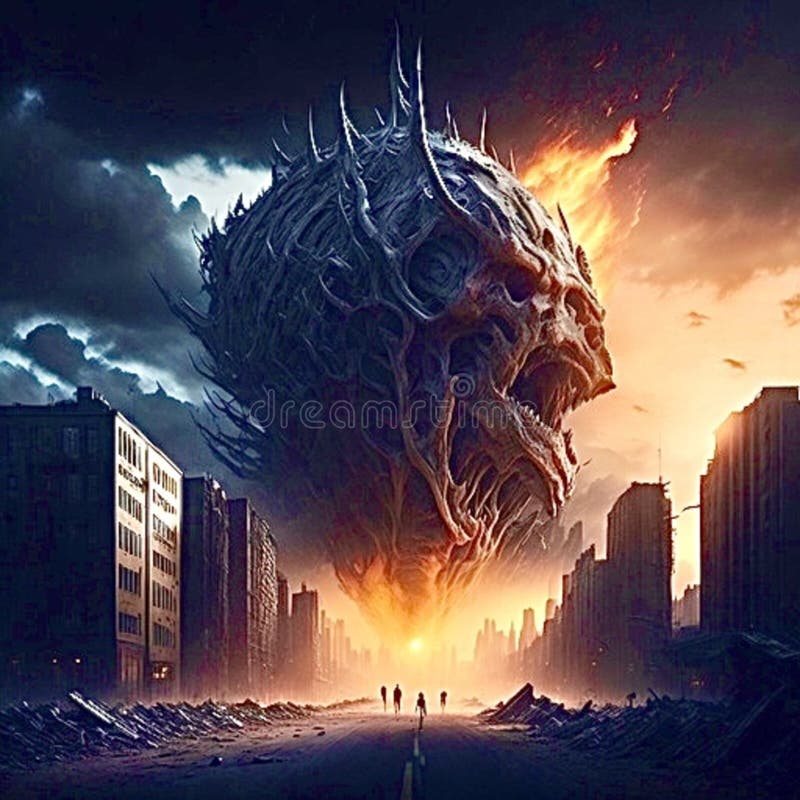 Apocalypse stock illustration. Illustration of graphic - 278984738