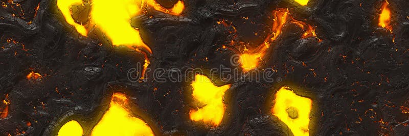 Apocalypse Split- Volcano Lava. Eruption Pattern- Abstract Textu Stock ...