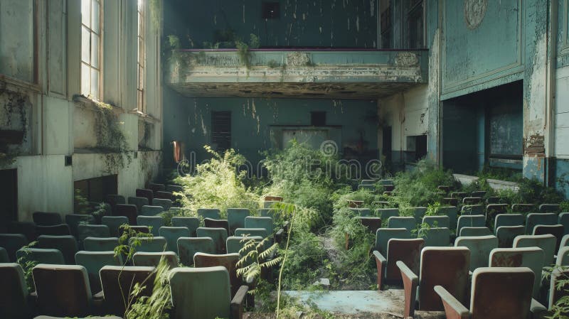 Apocalypse Theme for Wallpaper Stock Photo - Image of room, industrial ...
