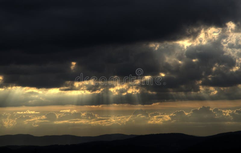 Apocalyptic atmosphere stock photo. Image of drawing - 48437710