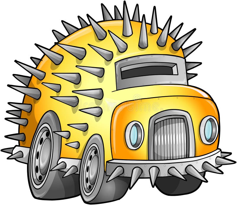 Apocalyptic Car Vehicle stock vector. Illustration of apocalyptic ...