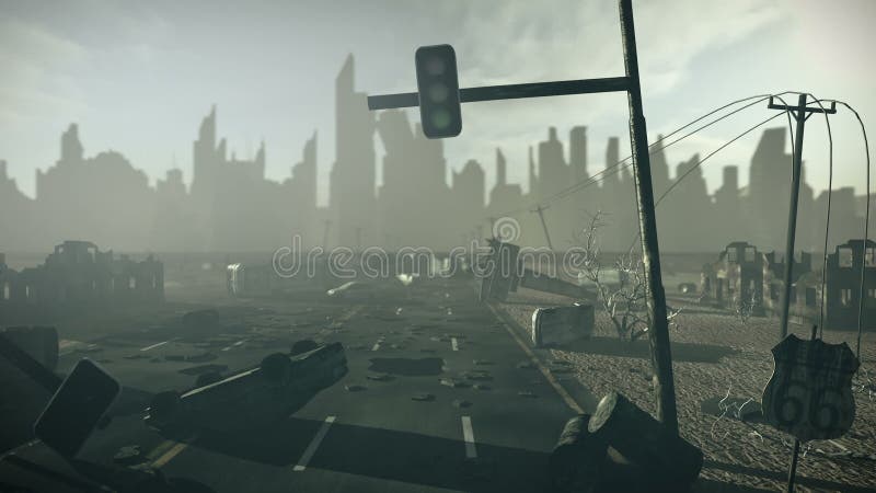 Apocalyptic City Build. Overpopulation Problem. Realistic 4k Animation ...